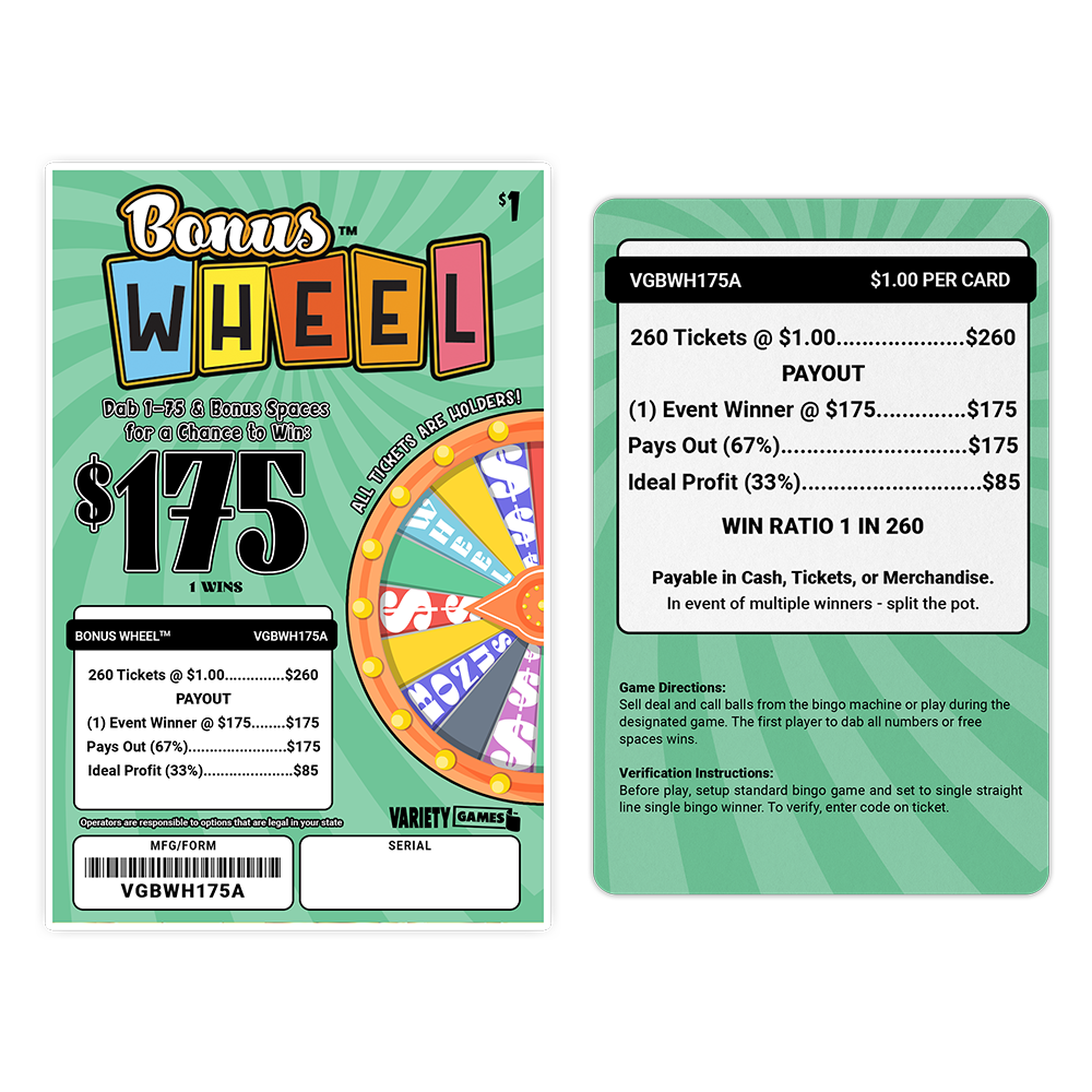 Bonus Wheel - Variety Games